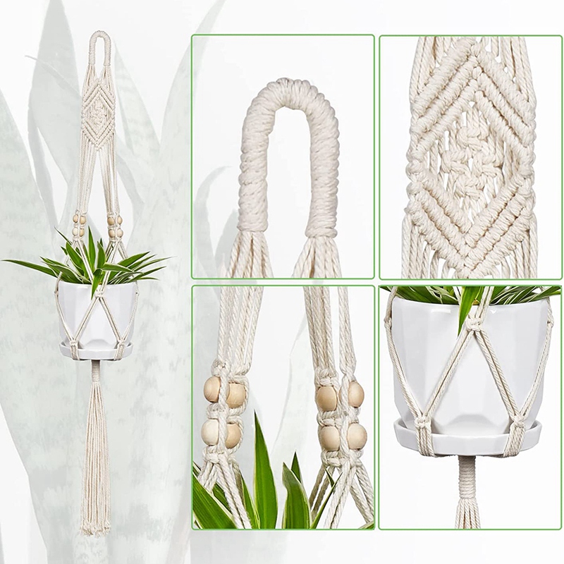 Hanging Planters for Indoor Plants,3 Pack Single T... – Grandado