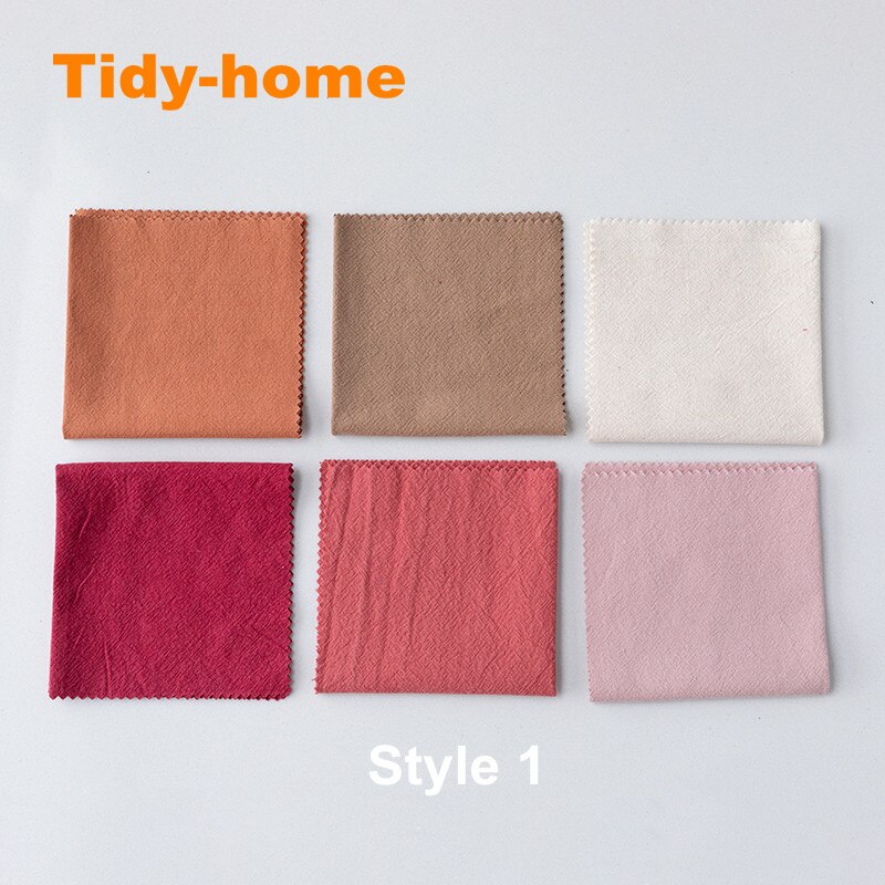 6pcs/pack 25*25cm/piece Good Solid Color Pure Cott... – Grandado