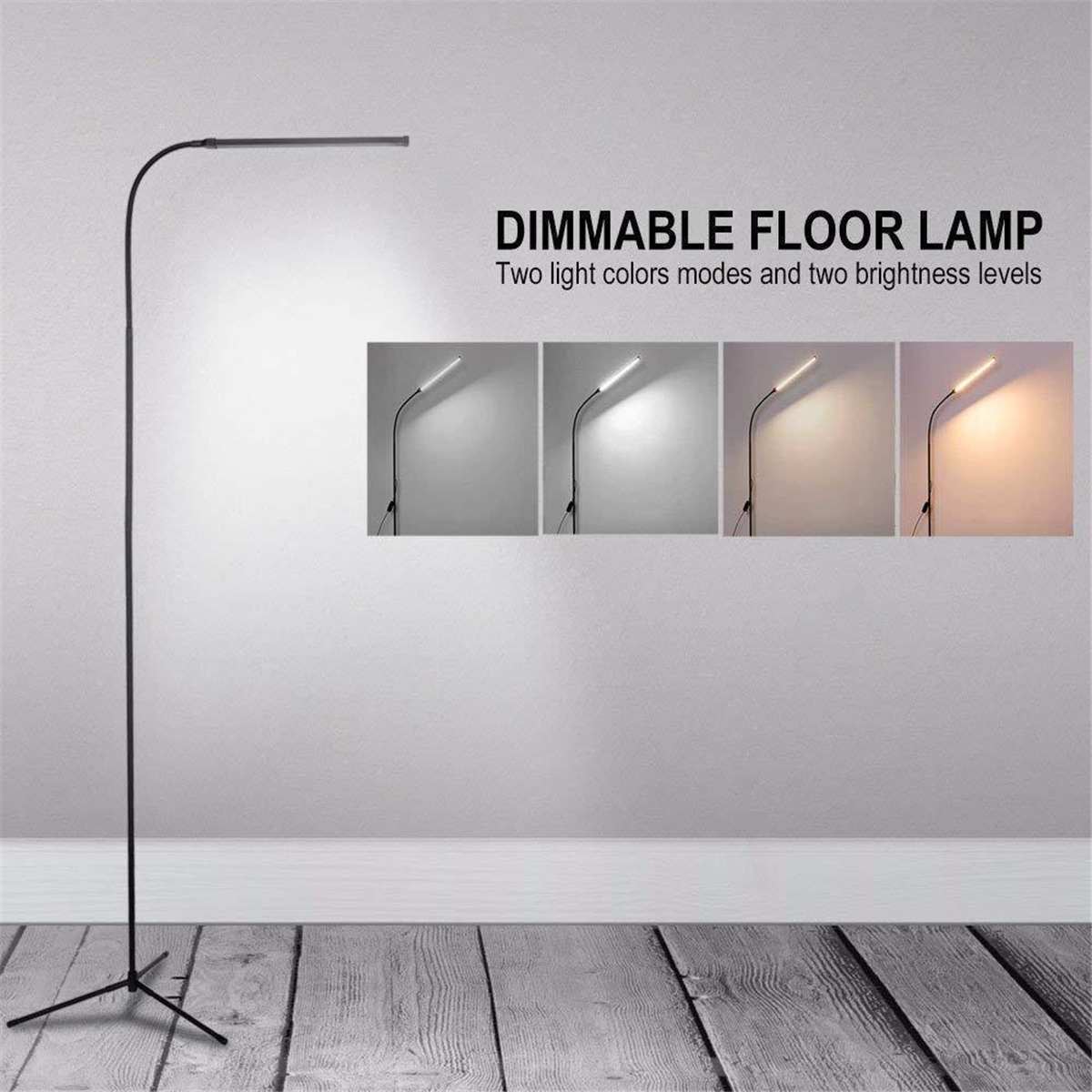 Modern LED Floor Lamp Dimming Toning 72leds USB Fl... – Vicedeal