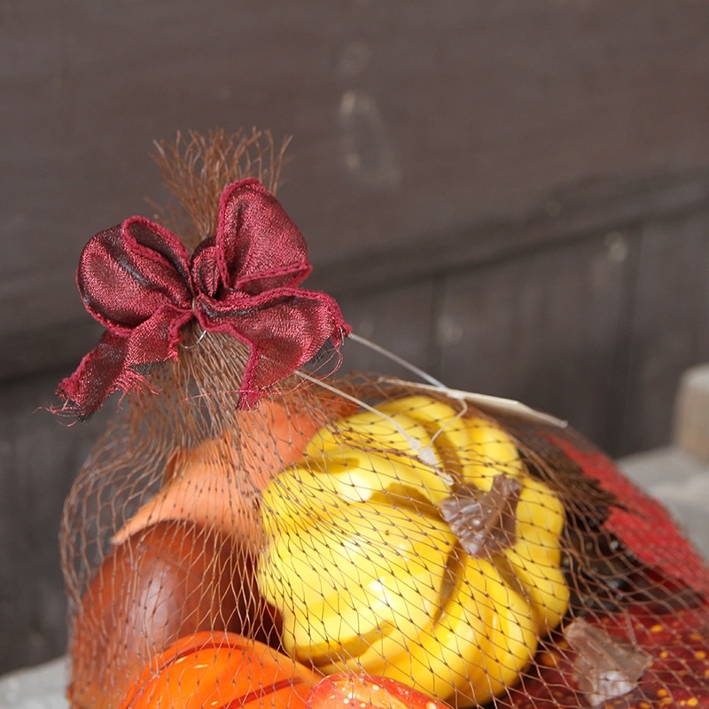 Artificial Pumpkin Gourd Pine Cone Acorn Maple Lea... – Vicedeal