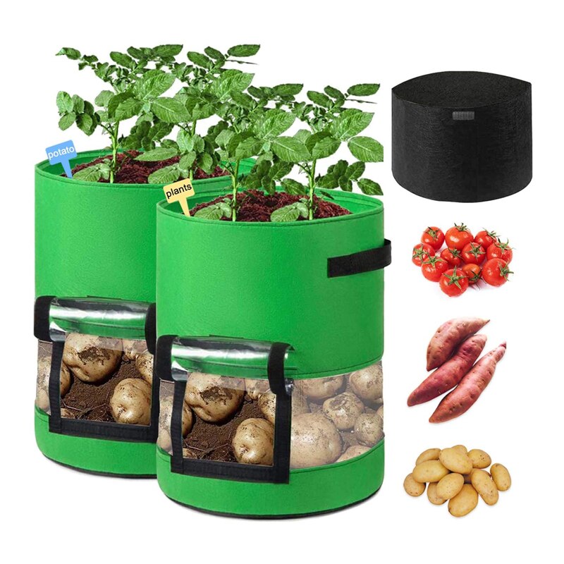 Growing Bag Visualization Plant Grow Bags with Han... – Grandado