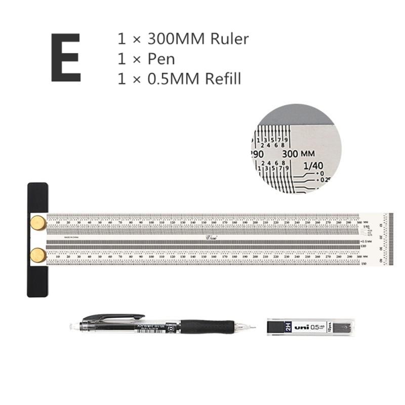 High-precision T Type Square Ruler Woodworking Rul... – Grandado