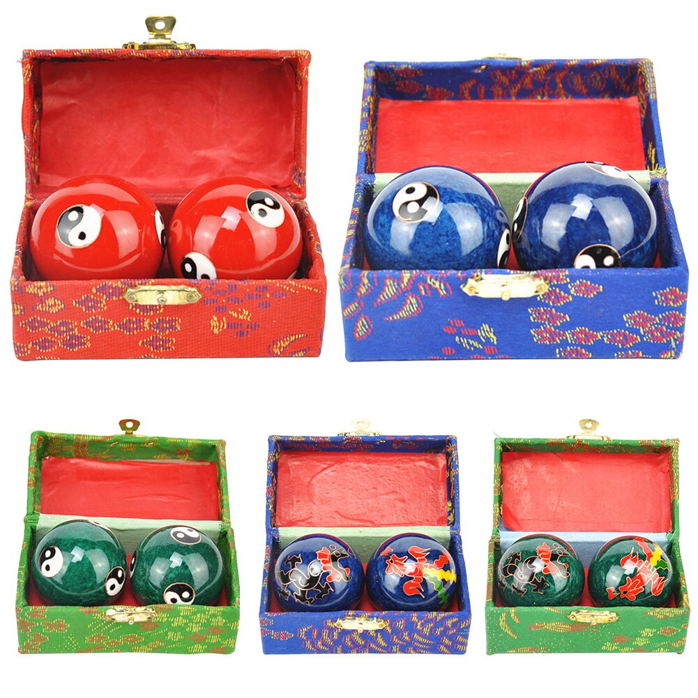 2pcs Rolling Baoding Ball Yin Yang Relaxation Ther... – Grandado