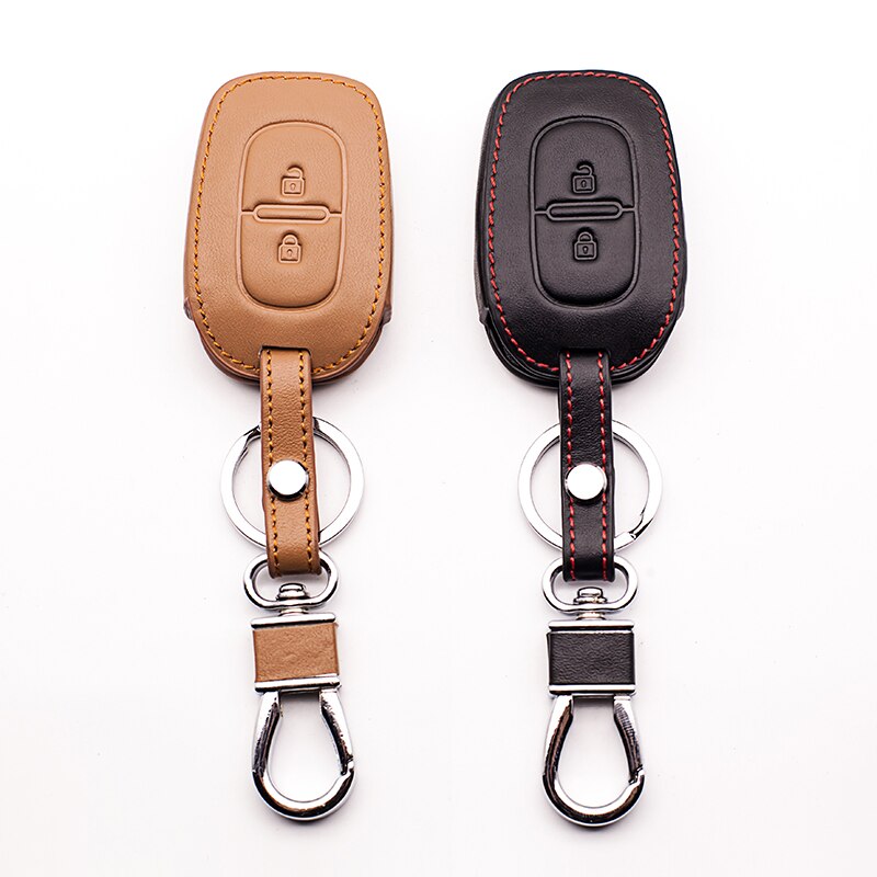 2 button key remote control car cover leather keys... – Grandado