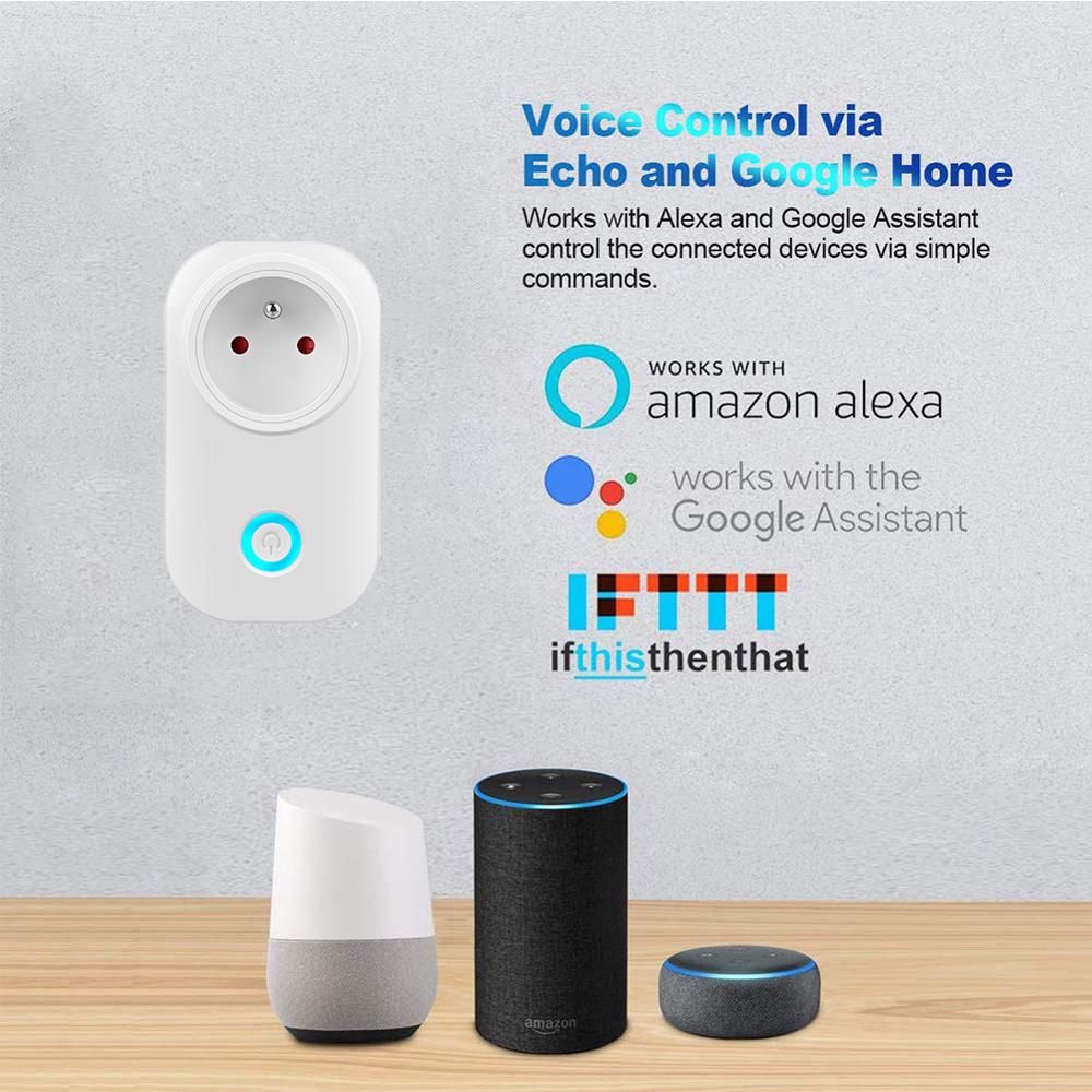 Tuya Smart Life Wifi Smart Socket France Euro Pola... – Grandado