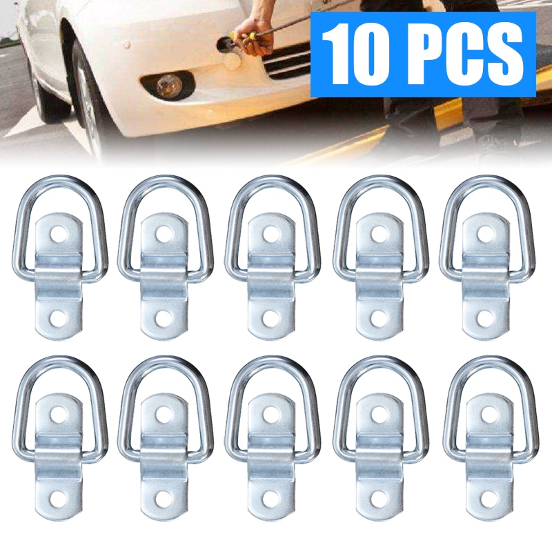 10pcs Metal Tie Down Lashing Ring Staple Cleat Van... – Grandado