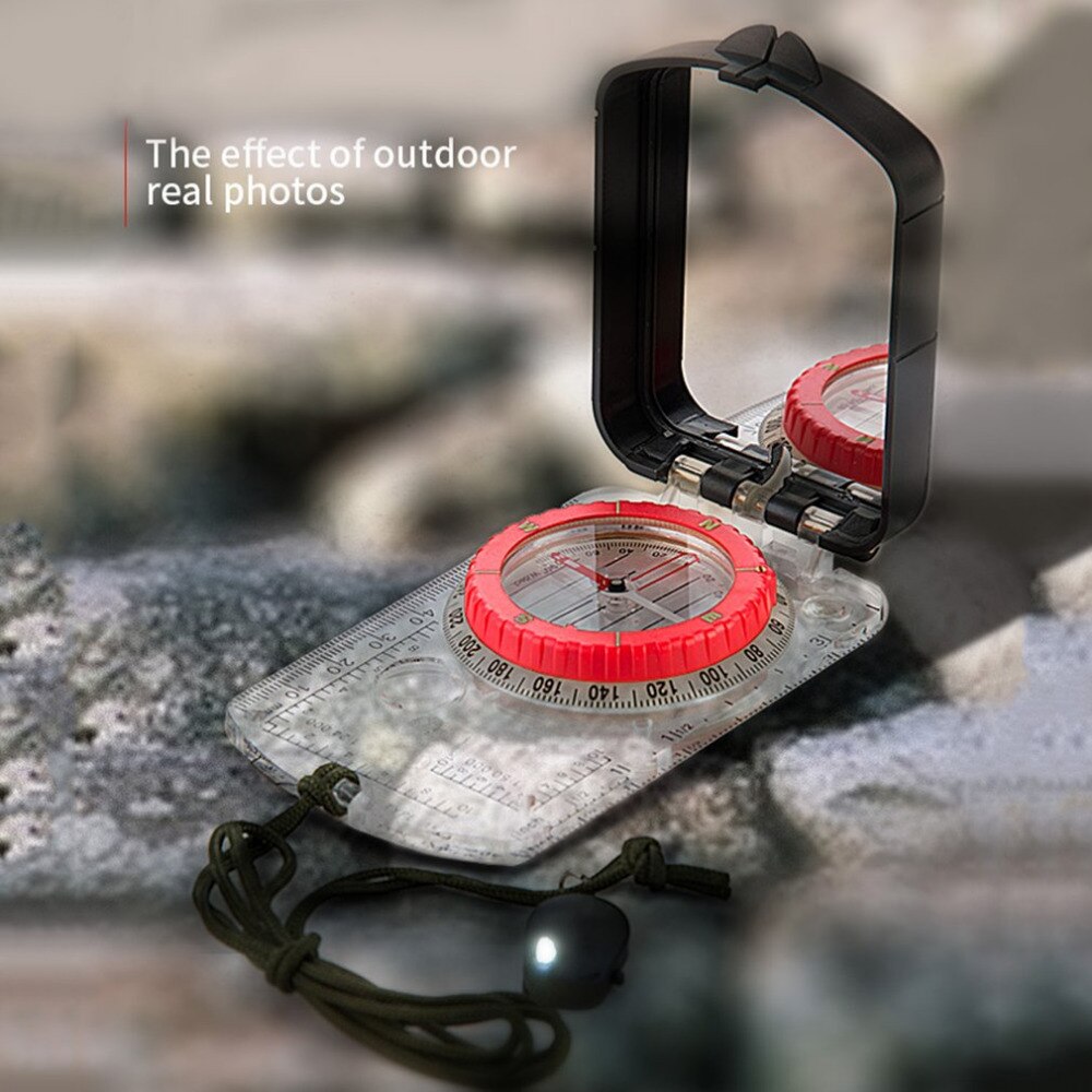 Boussole lumineuse avec miroir, lumière LED Durabl... – Grandado