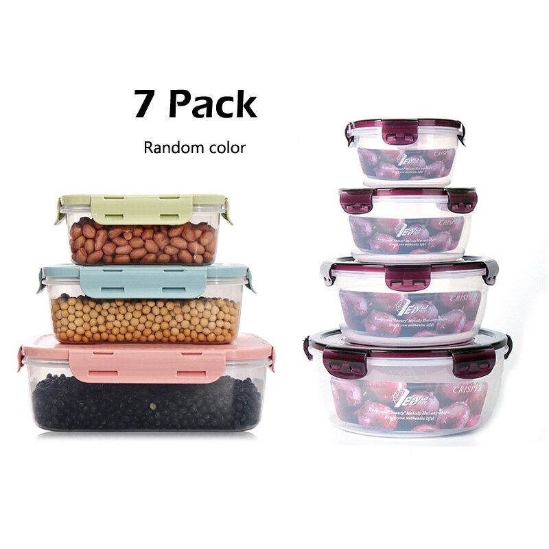Food Storage Container with Lids Plastic Food Cont... – Vicedeal