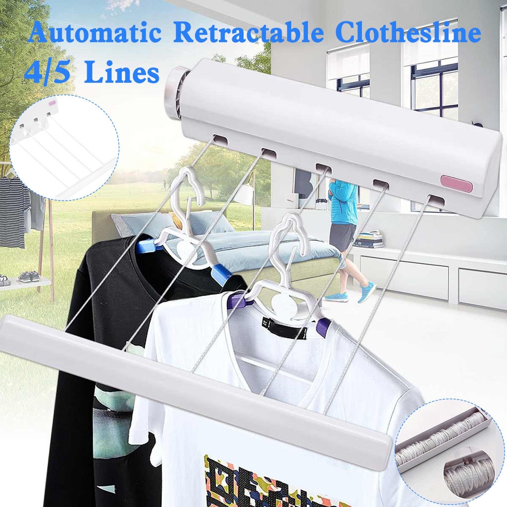 Automatic Telescopic Four Five Lines Hanging Cloth... – Vicedeal