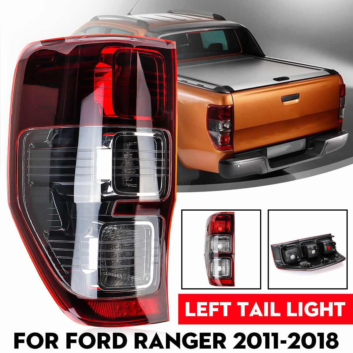Car Tail Light For Ford Ranger Tail Light ABS Plas... – Grandado