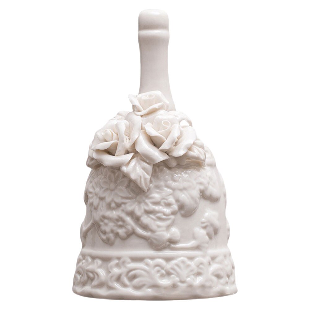 1pc Vintage Hand Bell Restaurant Call Bell Ceramic... – Grandado