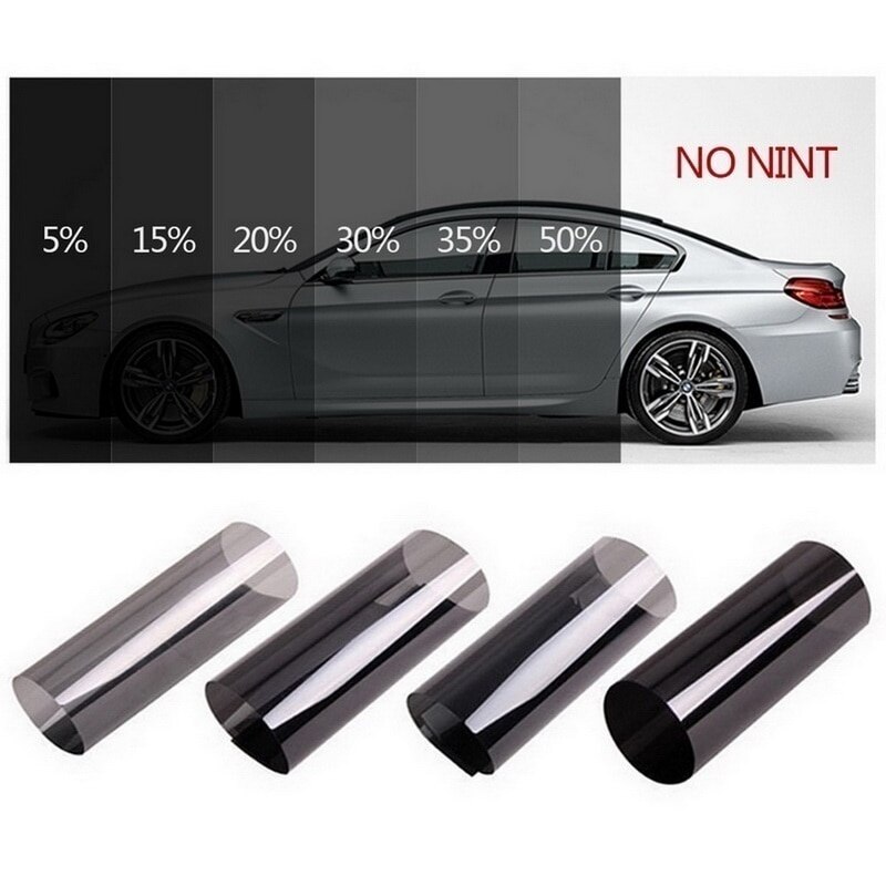 50cmX6m 1/5/15/25/35/50 Procent Vlt Window Tint Fi... – Grandado