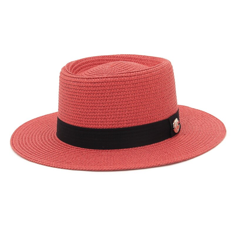 2022 Vrouwen Zomer Hoed Mannen Stro Zon Hoeden Met... – Grandado