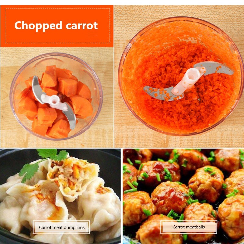 900ML large capacity manual vegetable cutter meat ... – Vicedeal