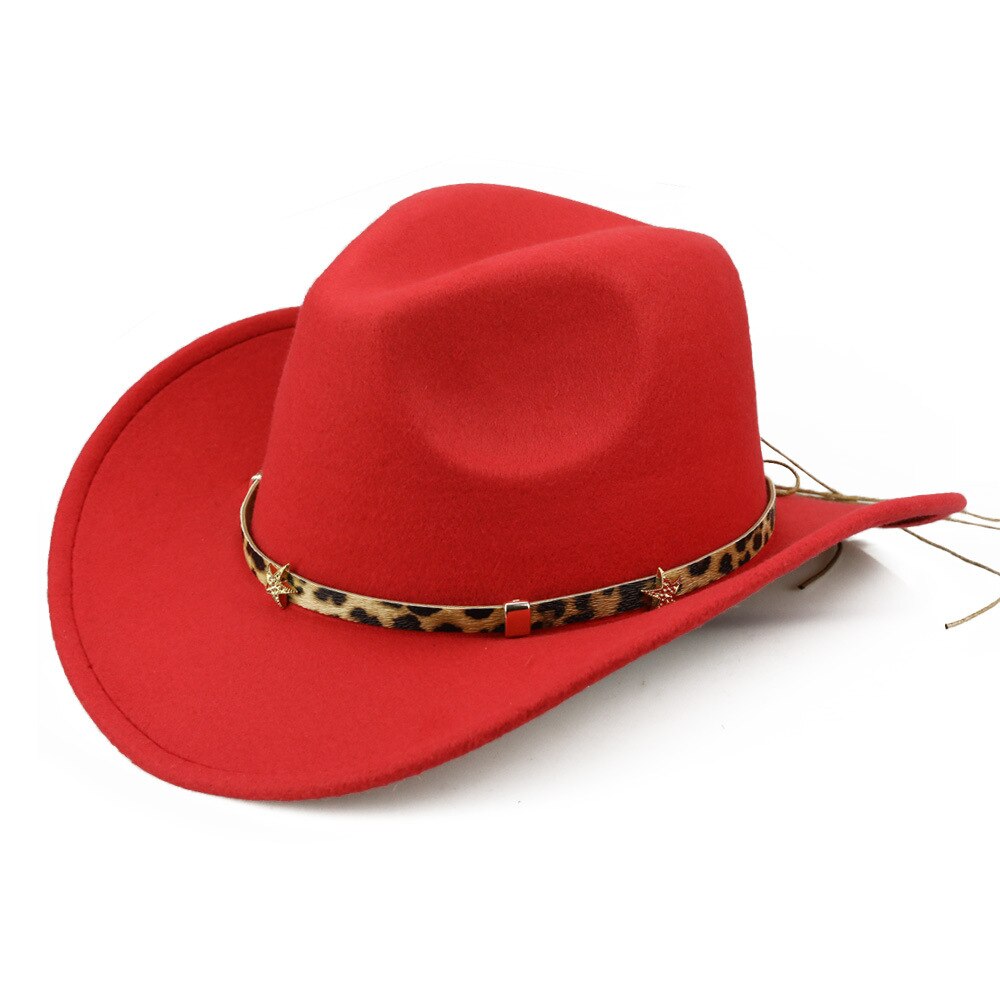 Leopard Ribbon Belt Men Women Western Cowboy Cow H... – Grandado