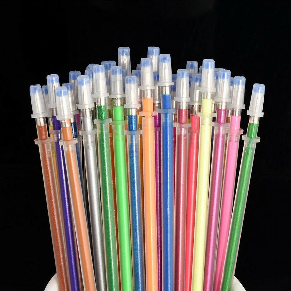 48 Colors / Set Color Gel Pen Refill Gel Colors Ge... – Grandado