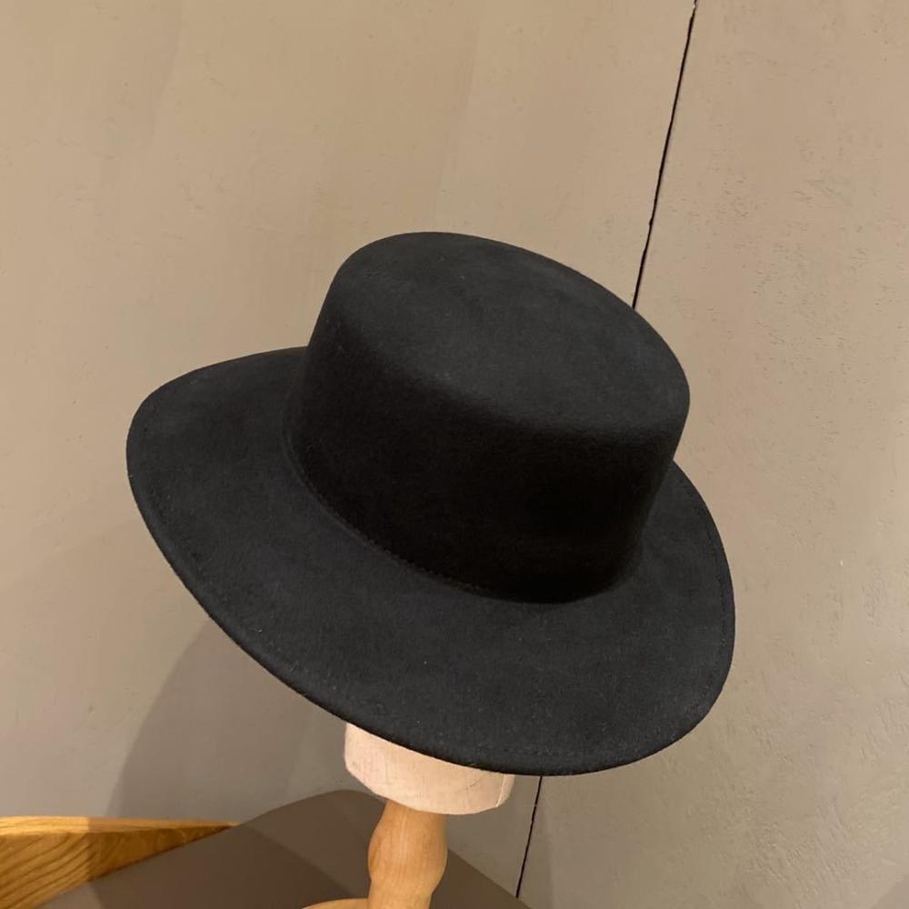 Classical Wide Brim Big Fedoras Women Winter Wool ... – Vicedeal