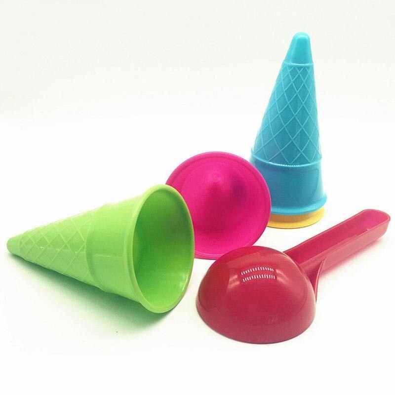 1set Random Color Children Beach Toys Ice Cream Co... – Vicedeal