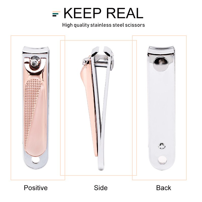 Nail Clippers Stainless Steel Dead Skin Manicure F... – Vicedeal