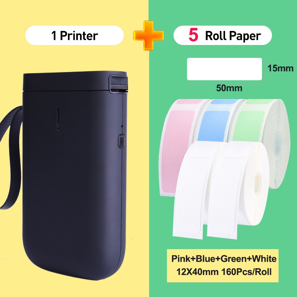 Niimbot Draagbare Mini Bluetooth Label Printer Poc... – Grandado