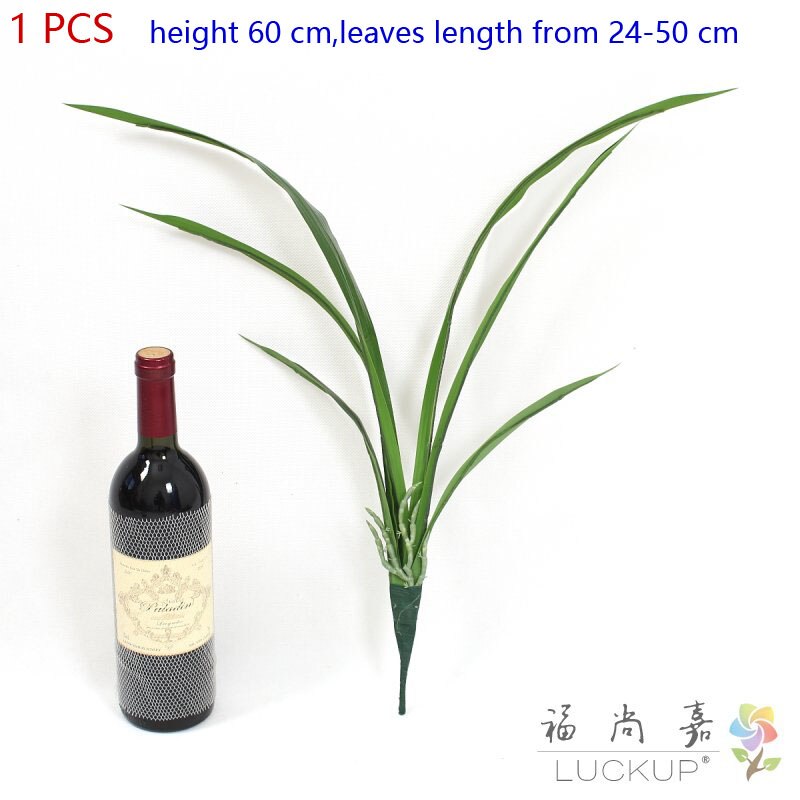 1 PCS Artificial Flexible Green Long Leaves Plant ... – Vicedeal