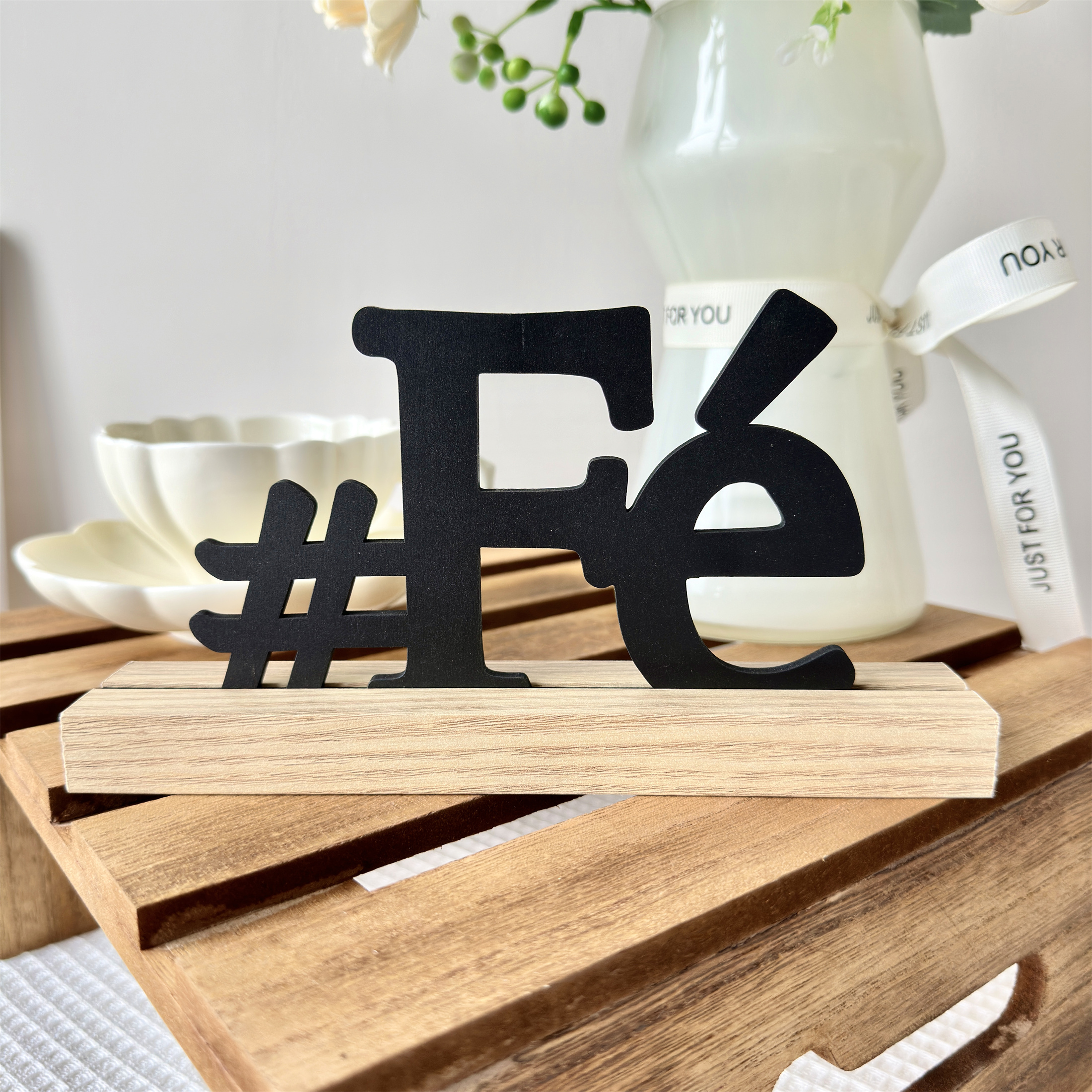 Inspirational Portuguese Wooden Table Sign - Motiv... – Grandado