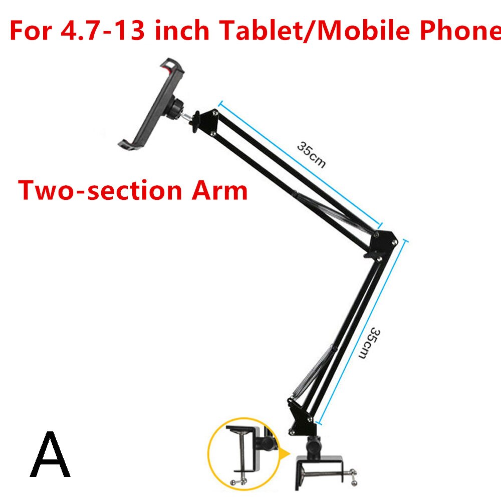 Phone Holder Tablet Stand in bed desk Mount Adjust... – Grandado