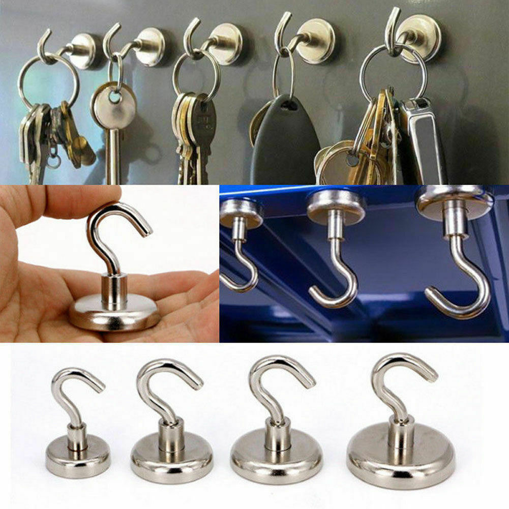 Strong Mini Magnetic Circular Hook Hanger Magnets ... – Grandado
