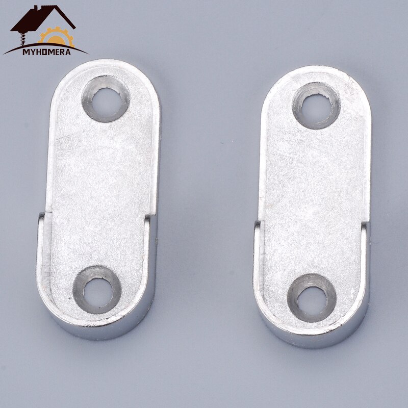 Myhomera 10Pcs 16mm Zinc Alloy Oval Wardrobe Rail ... – Grandado