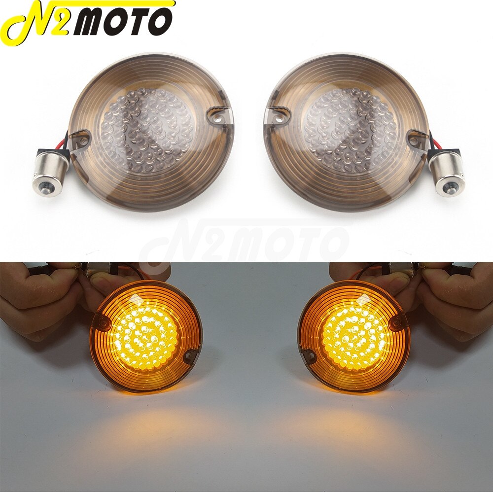 2X Motorrad LED Blinker Licht Blinker Für Harley S... – Grandado