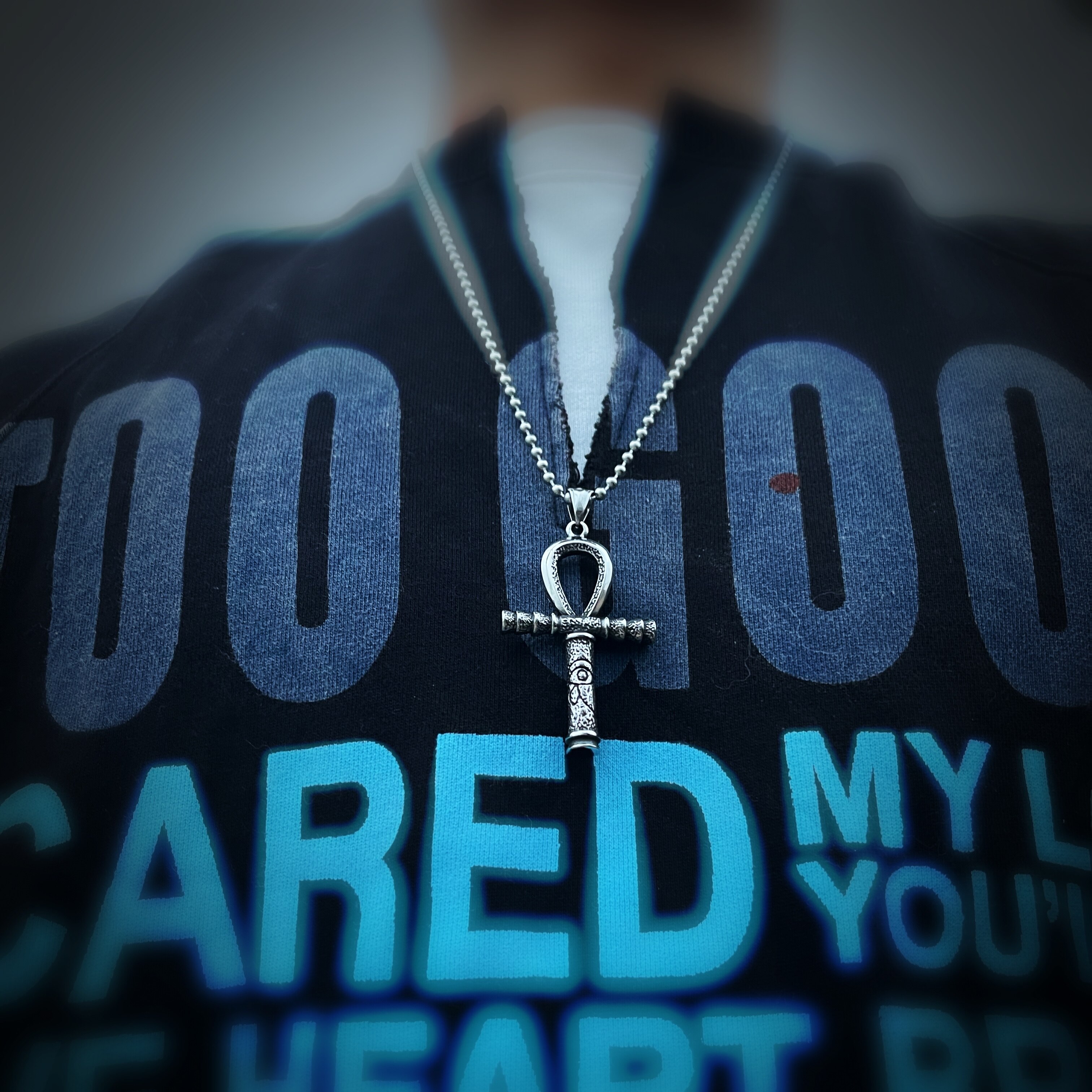 Amulet Pendant Egyptian Ankh Crucifix Necklaces Ch... – Grandado