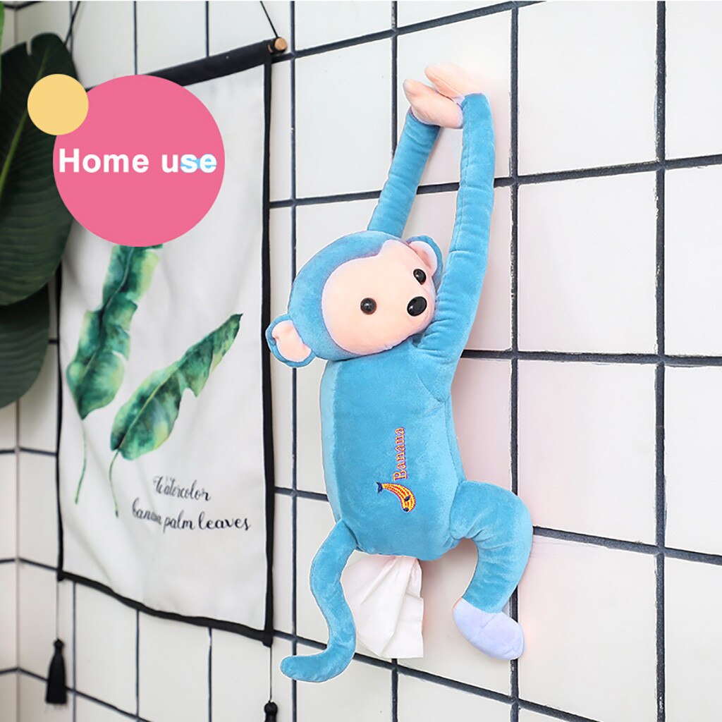CARPRIE Car Tissue Boxes Cartoon Monkey Home Offic... – Grandado
