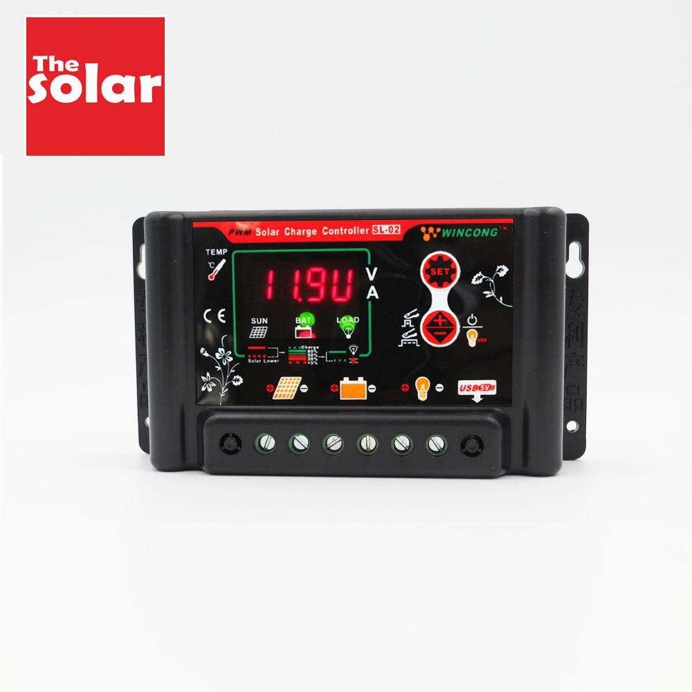 Solar Panel Charge Controllers 30 20 10 A Regulato... – Vicedeal