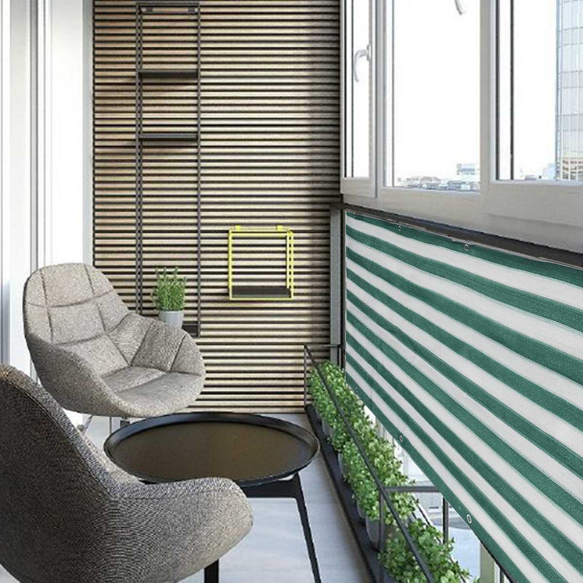5x0.9M Balcony Privacy Screen Gardening Sunshade C... – Vicedeal