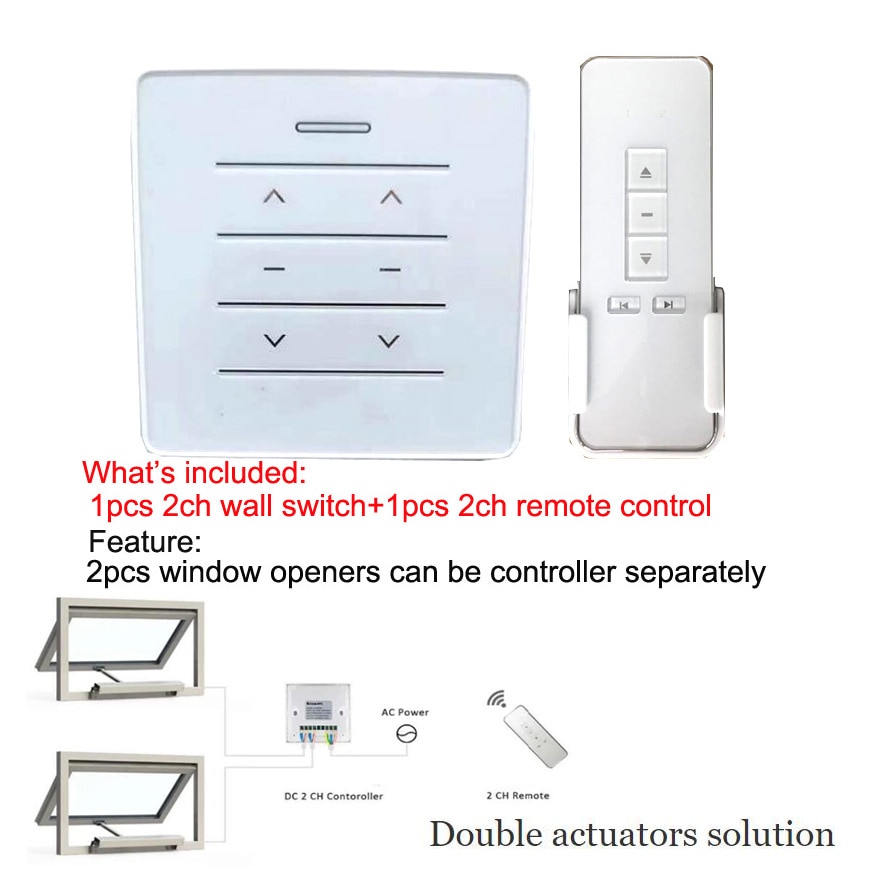 220vAC 24vDC Electric Window Opener Actuator Switc... – Vicedeal