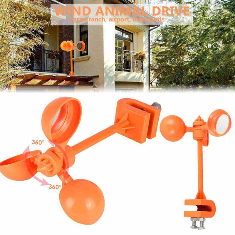 Outdoor Bird Repeller Pest Control Pole Tower Wind... – Vicedeal