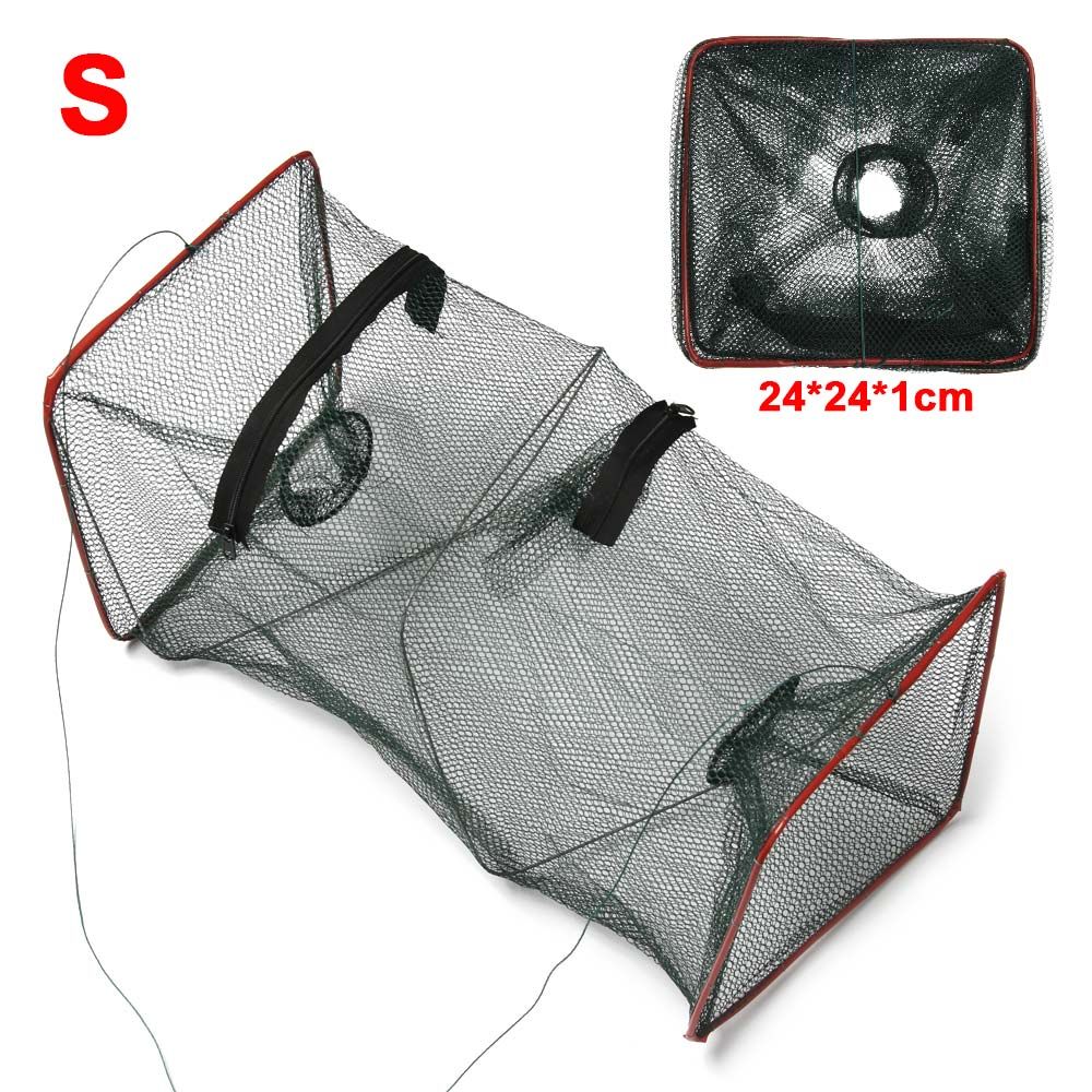 Portable Foldable Zipper Desig Nylon Mesh Shrimp T... – Grandado