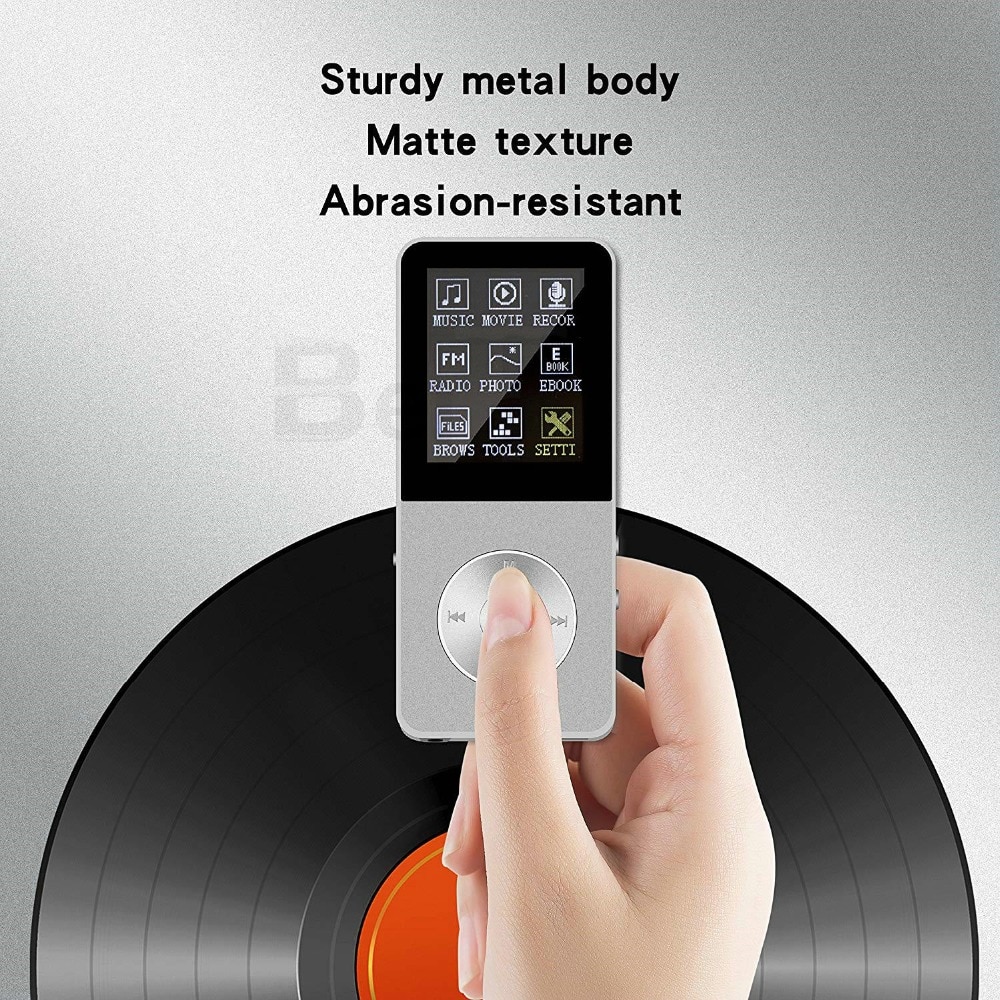 HIFI Alloy MP4 Player 16GB Supports TF Card FM Rad... – Vicedeal