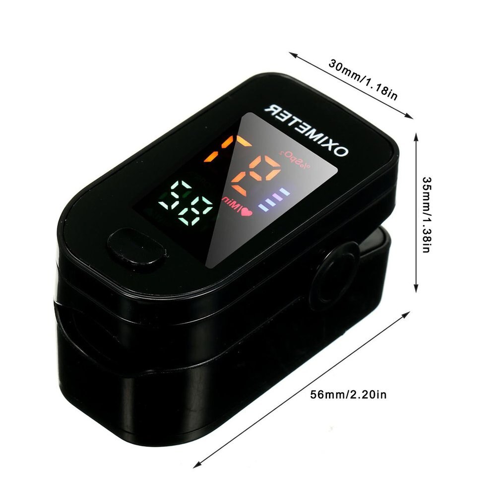 Oximeter digital finger puls oximeter led skærm fi... – Grandado