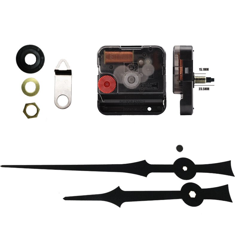 12888 Quartz Clock Mechanism Movement 23.5MM Long ... – Grandado