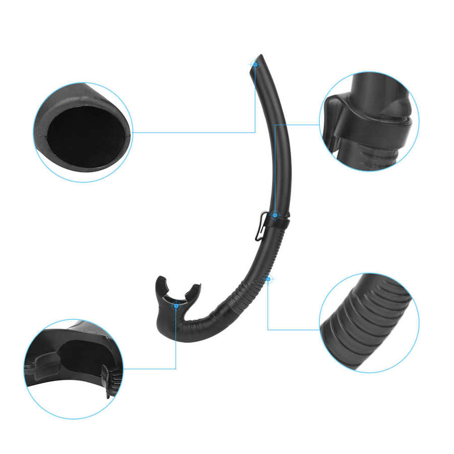 Diving Breathing Tube Wet Snorkel Snorkeling Wet B... – Vicedeal