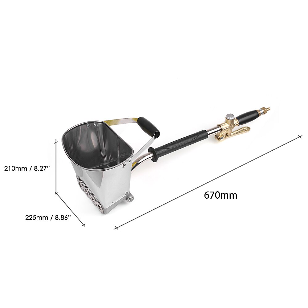 Wall Mortar Sprayer Machine Stucco Shovel Ladle Ce... – Grandado