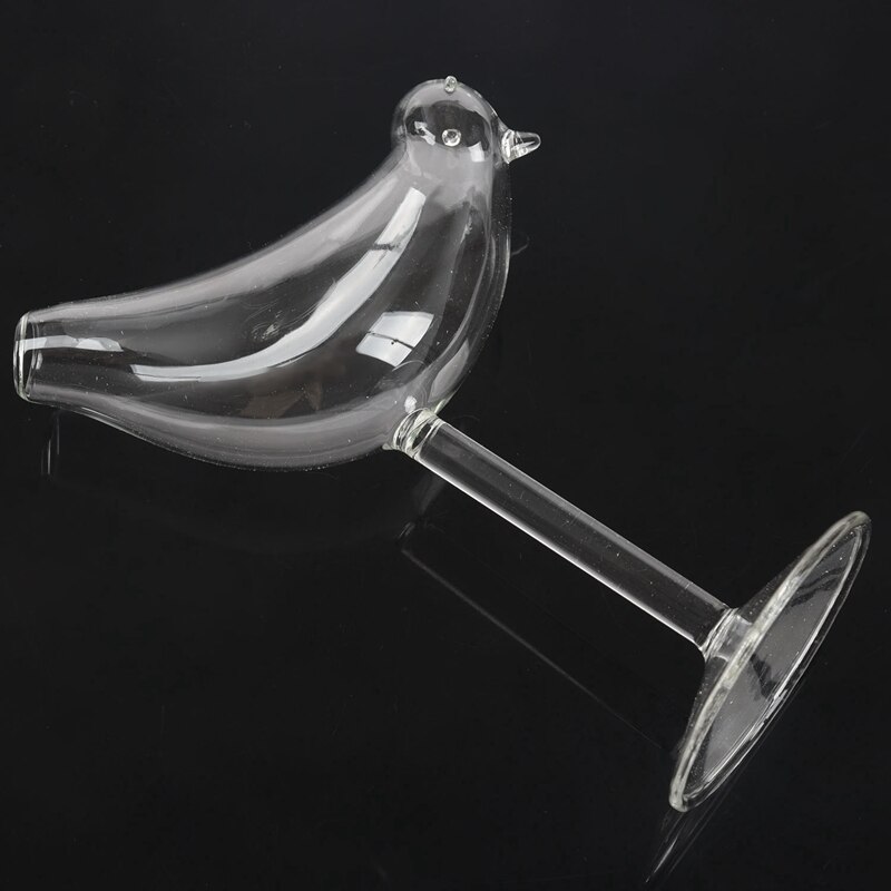150Ml Bird Shape Cocktail Goblet Glass Personality... – Grandado