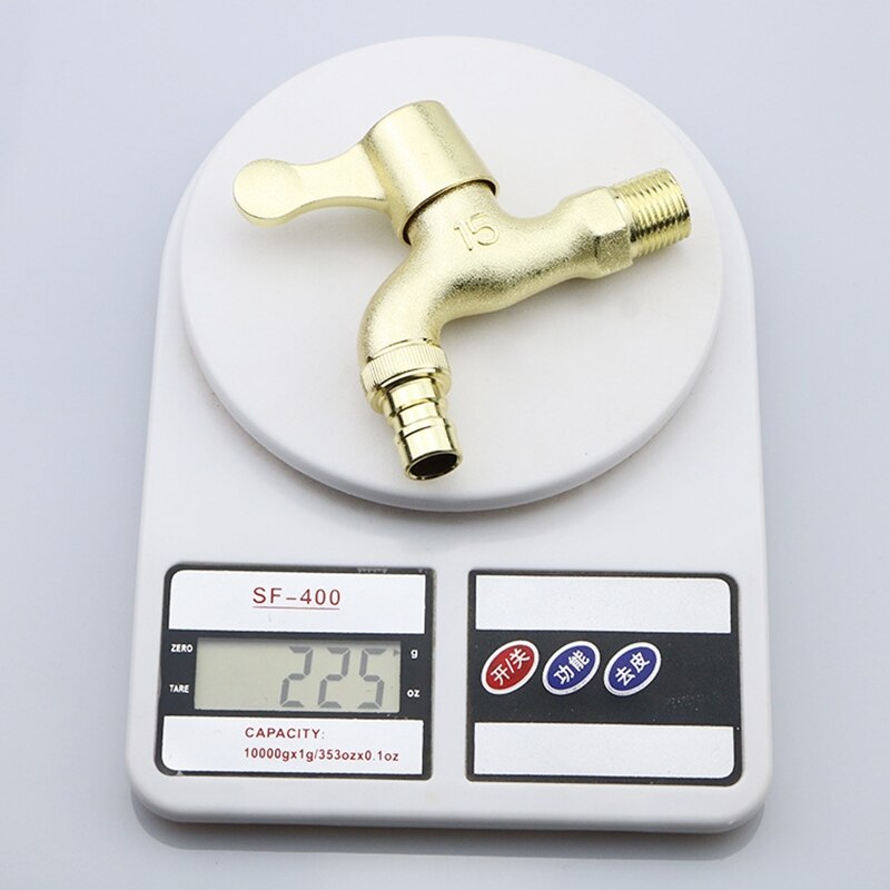 Wall Mount Golden Water Muur Kleine Tap G1/'Goud Z... – Grandado