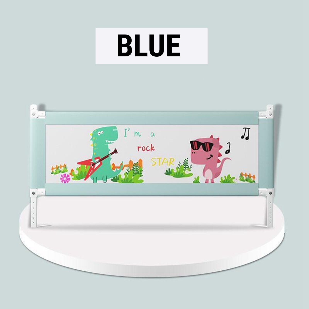 Baby Playpen Bed Safety Rails Babies Children Kids... – Grandado