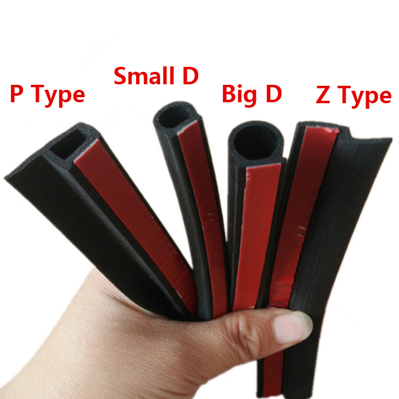 Z P D Type Seals Car Door Seal Strip Auto Rubber D... – Grandado