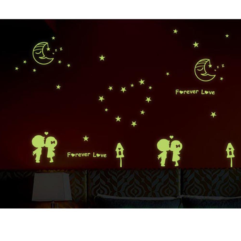 Little Couple Under the Street Lamp Luminous Stick... – Grandado