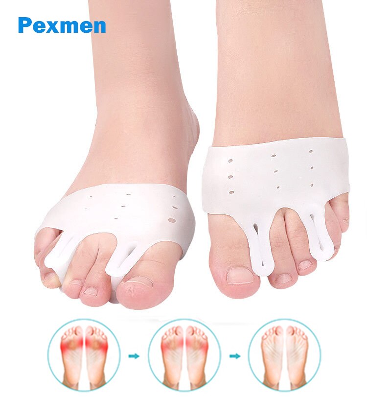 Pexmen 2Pcs Gel Metatarsal Pads Ball of Foot Cushi... – Grandado