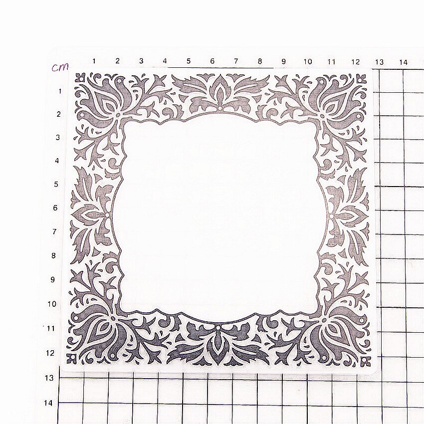 Easter plastic clock template peacock lace craft c... – Grandado