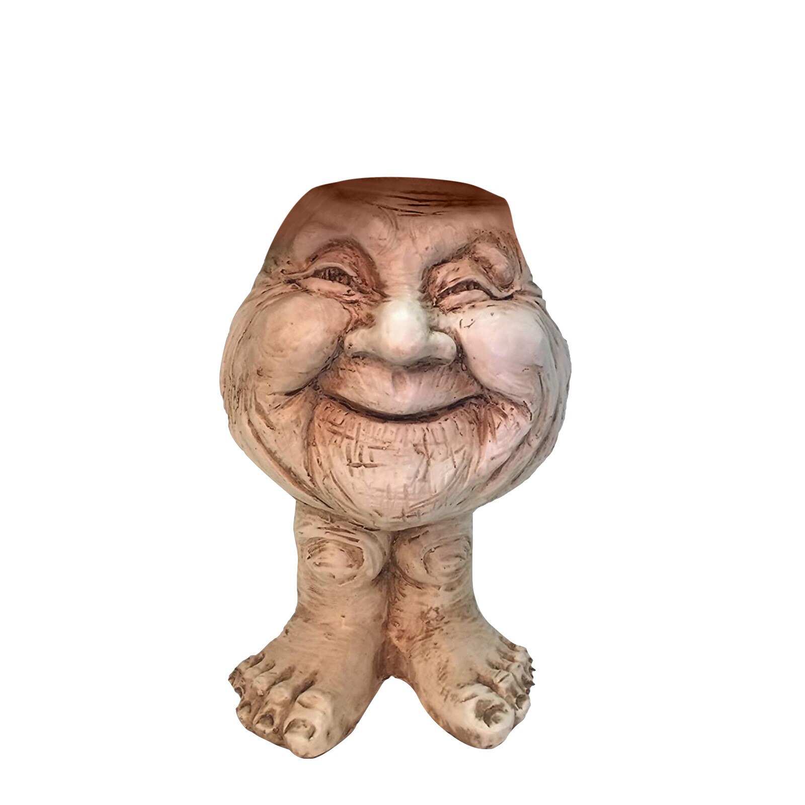 Muggly De Gezicht Tuin Standbeeld Planter Outdoor ... – Vicedeal